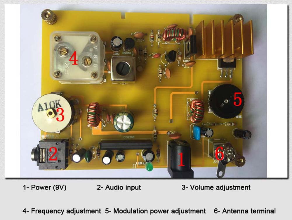 Micropower medium wave transmitter , AM transmitter ore radio Frequency ...