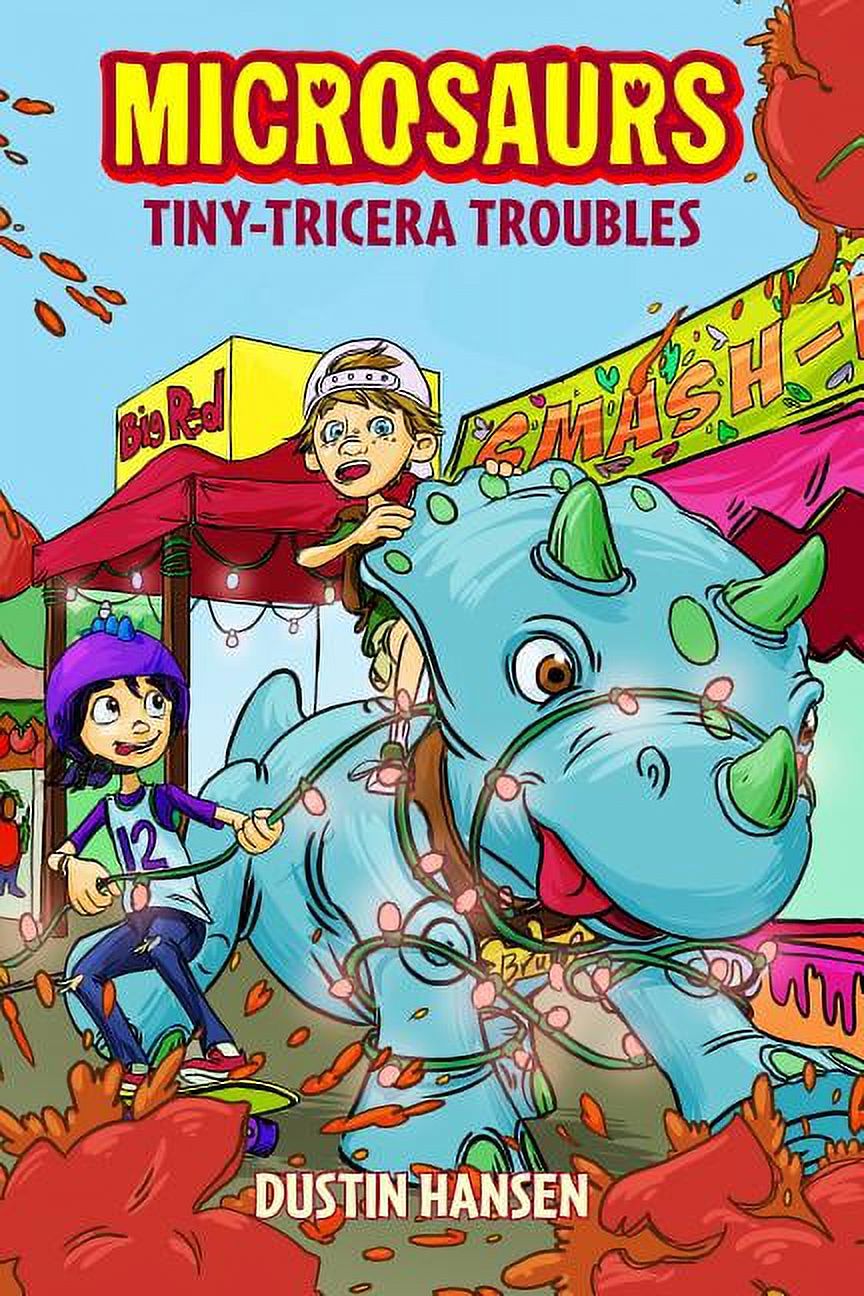 Microsaurs: Microsaurs: Tiny-Tricera Troubles (Hardcover) - Walmart ...