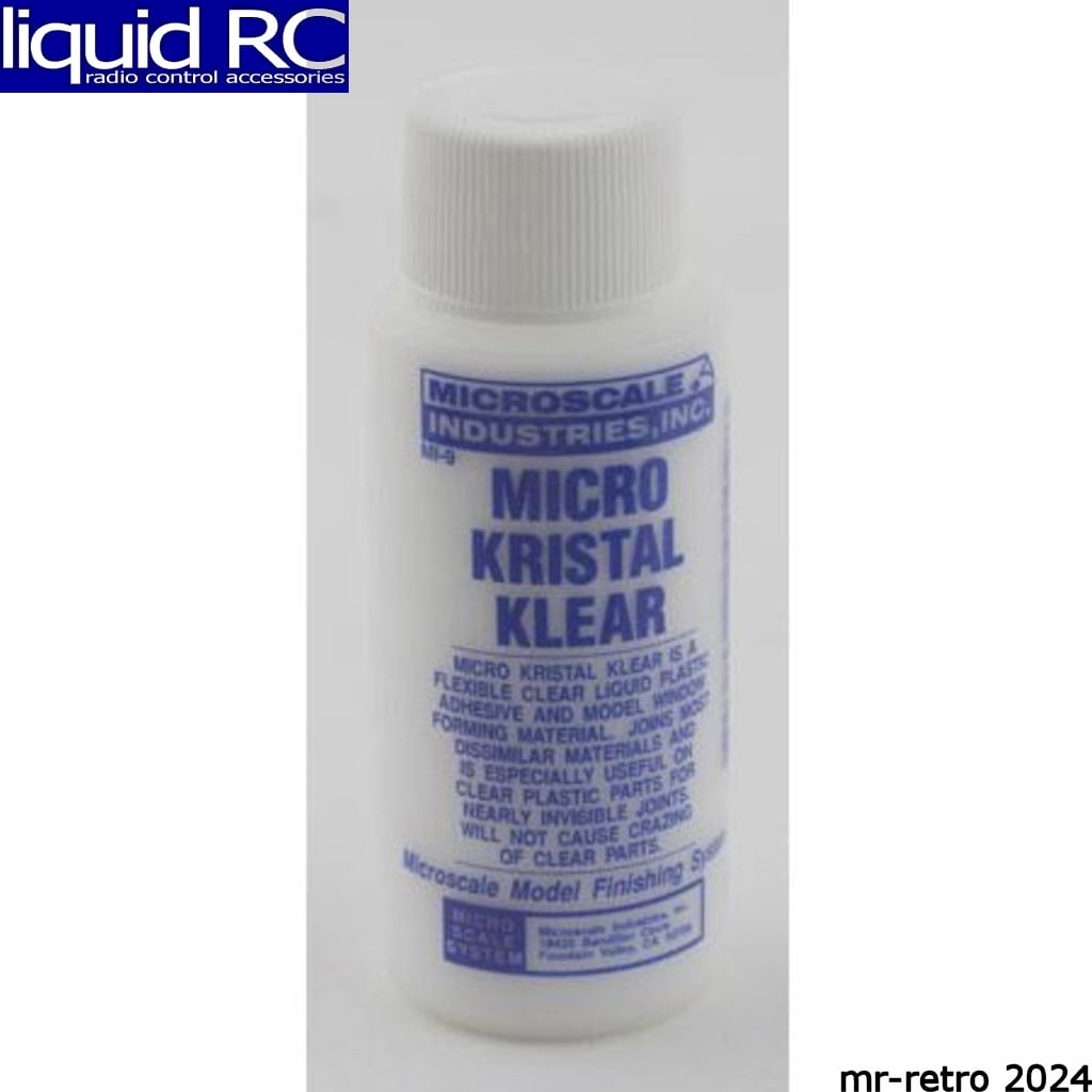 Microscale Industries Micro Kristal Klear 1 oz MSIMI9 Misc. Train Accys Non Scale - Walmart.com