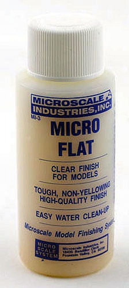 Microscale MI-3 Micro Coat Flat 1 oz (30 ml) Plastic Bottle - Walmart.com