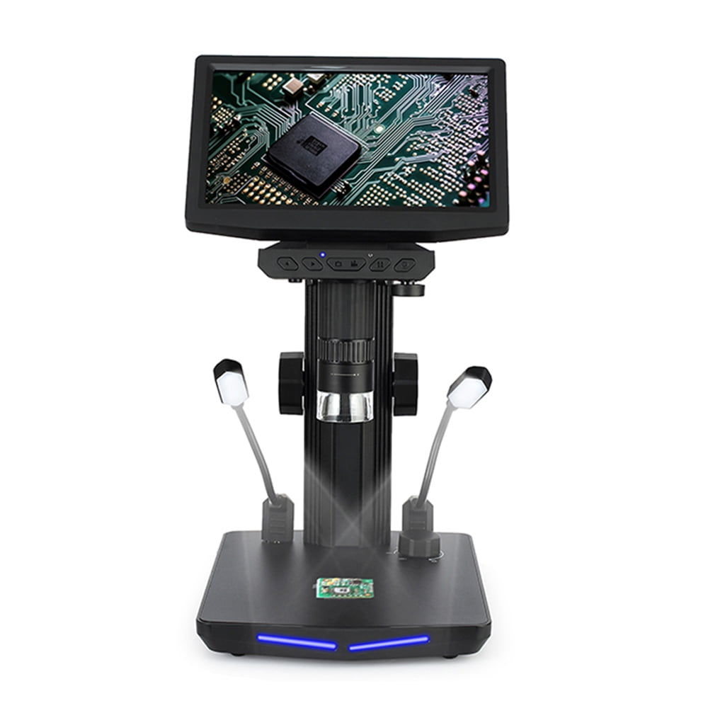 Microscope,1440p Adjustable With Remote Adjustable 500x-1000x Rate ...