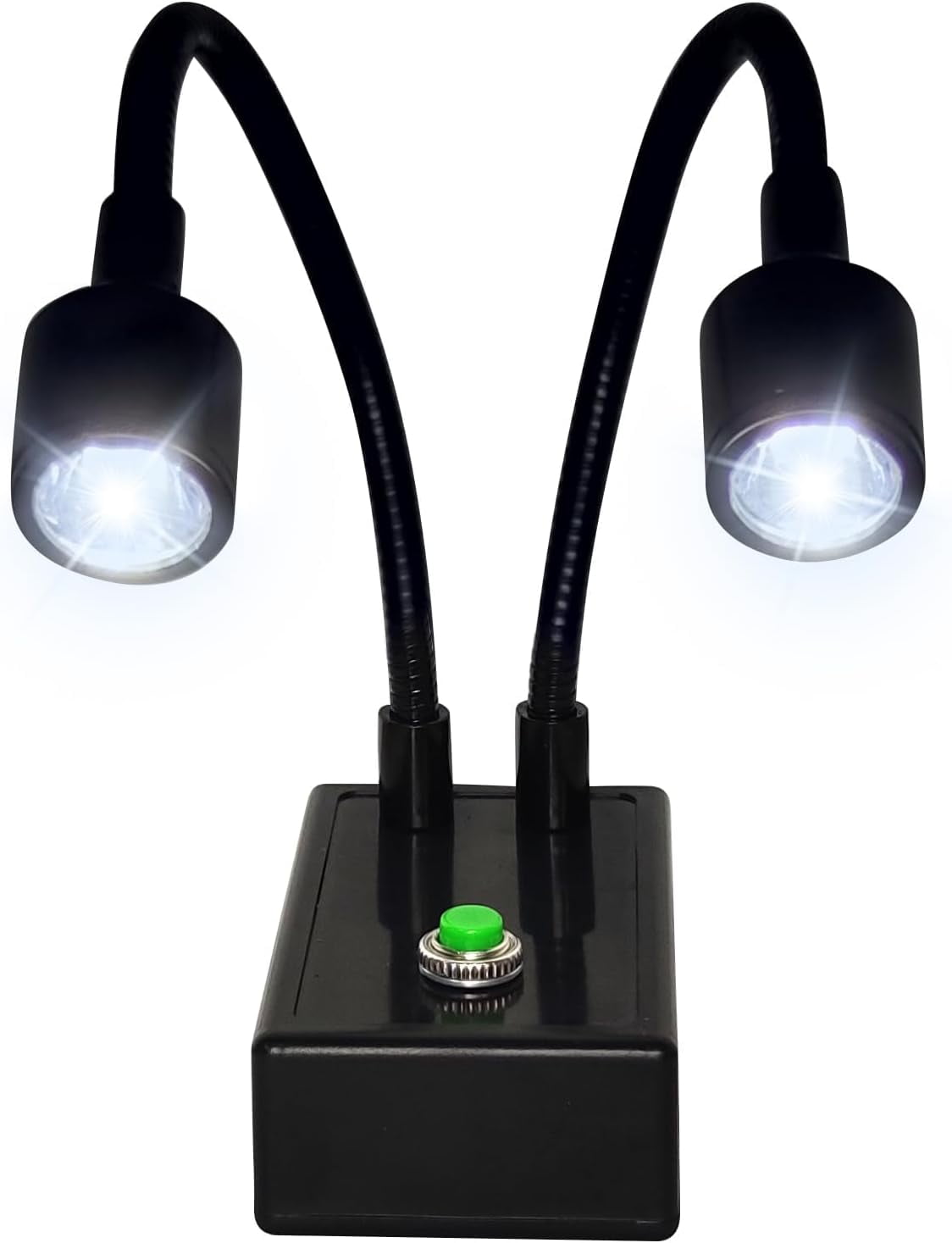 Microscope Articulated Arm Stand Gooseneck Light Set, Dual Gooseneck ...