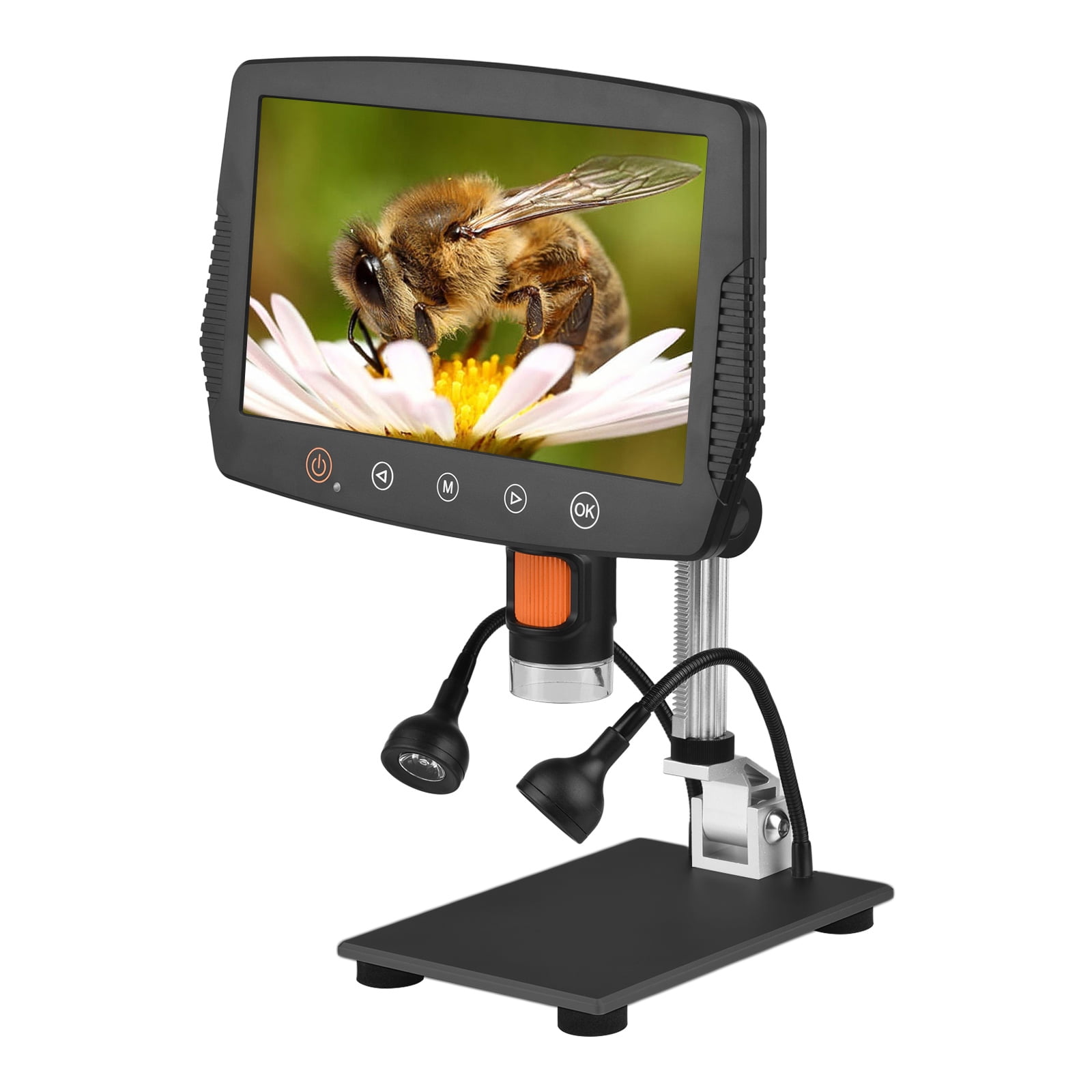 Microscope,Buzhi 50-1000x 1080p Resolution With 9 Inch Microscope With ...