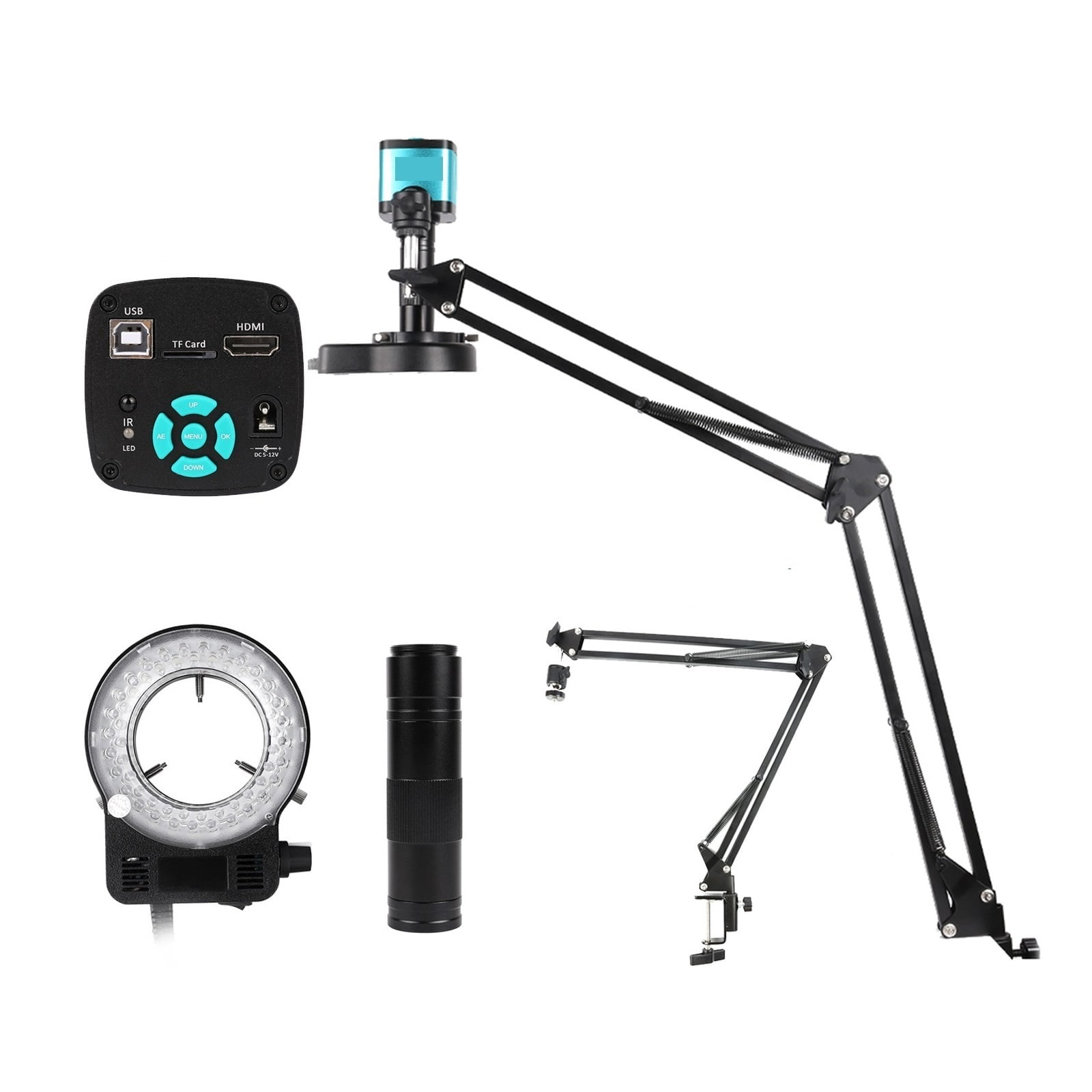 Microscope Camera, 4K Electronic Digital Microscope For Soldering ...