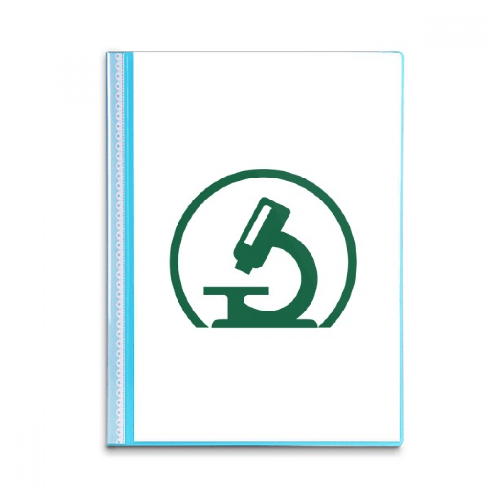 Microscope Experiment Science Judgment Book Sheet Protectors Portfolio ...