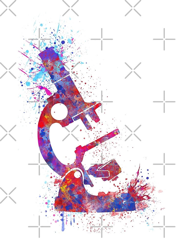 Microscope Fashion Art Decor Frame - Walmart.com