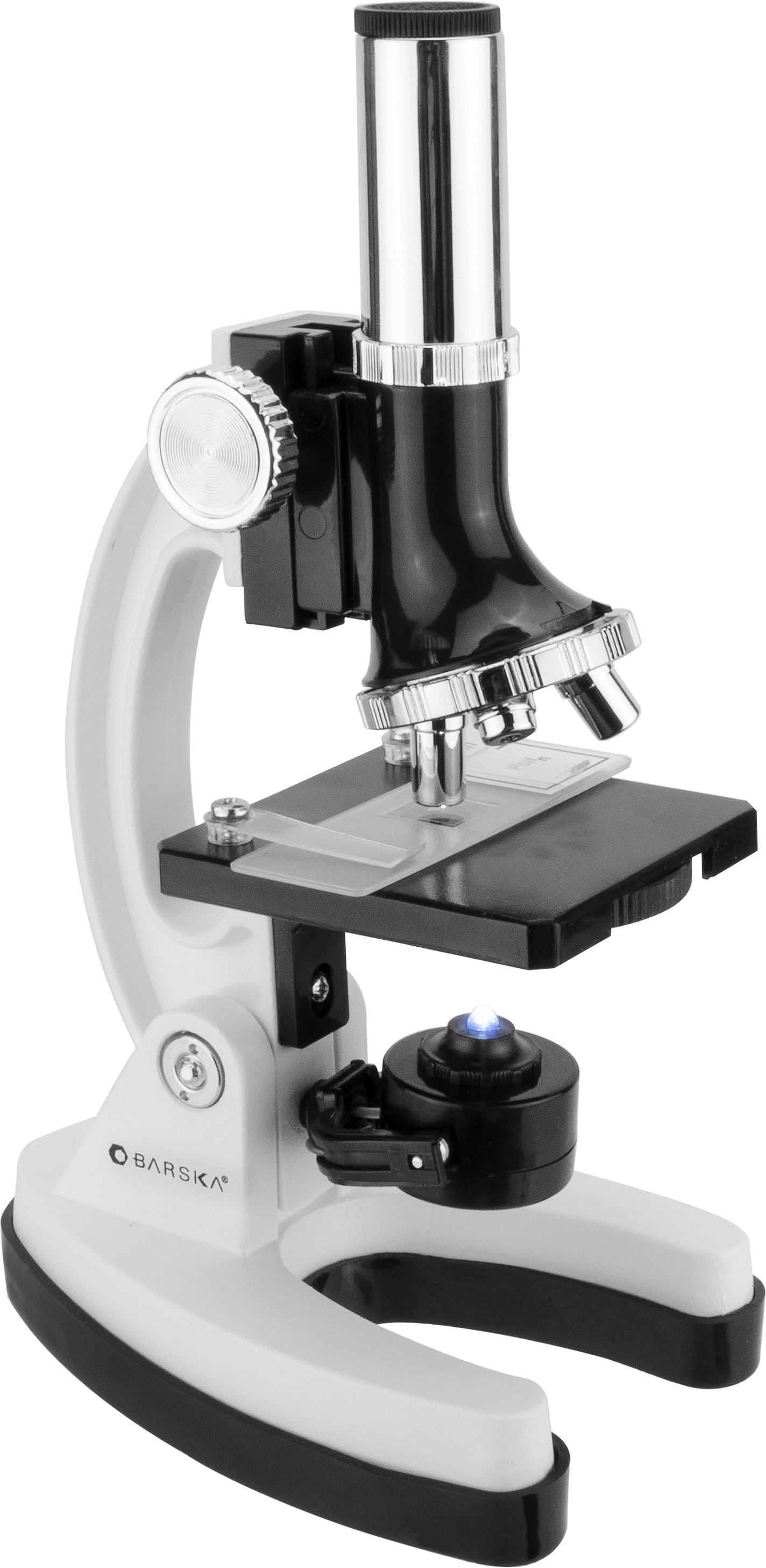 Barska Microscope Kids Kit, Beginner STEM Tool, 300x 600x 1200x ...