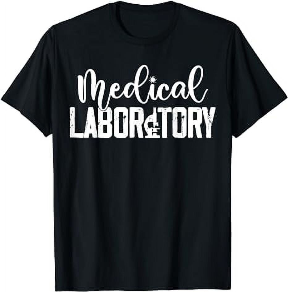 Microscope Microbiology Medical Laboratory Scientist T-Shirt - Walmart.com