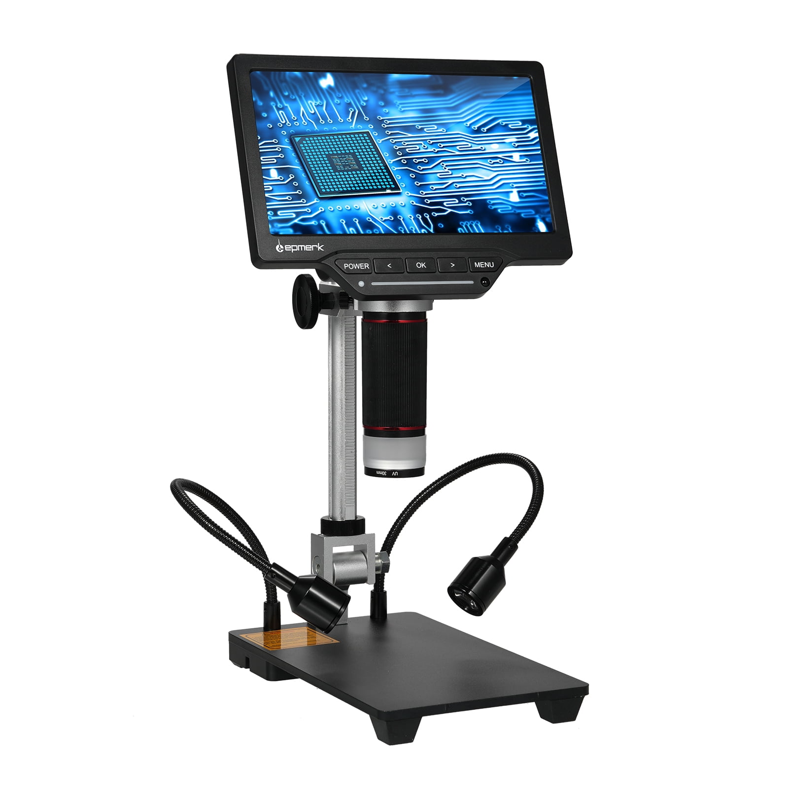 Microscope,Microscope With Screen Tv Microscope 1200x Coin Microscope ...