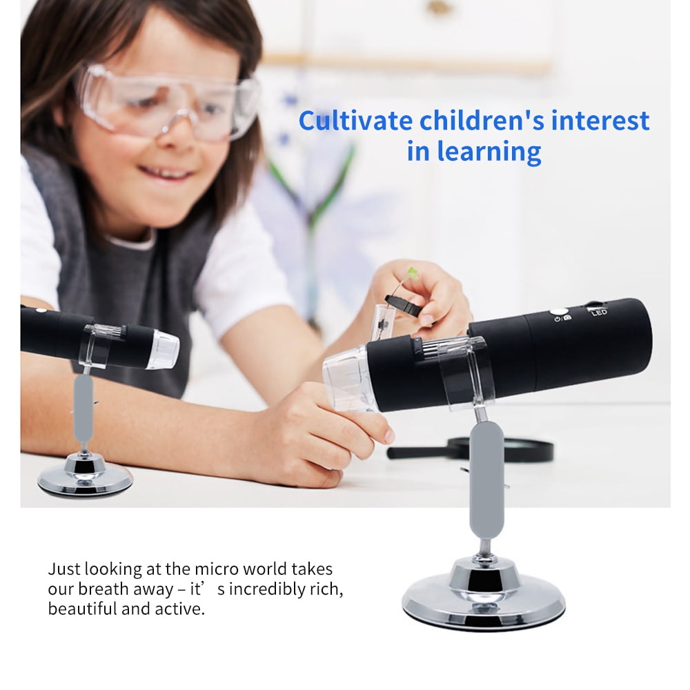 Microscope,Microscope With Wifi Microscope Ios Or 8 Led With 8 ...