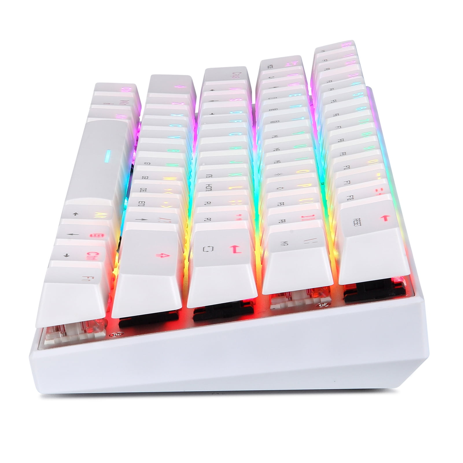 Microscope Motospeed SK62 BT Wireless Gaming Mechanical Keyboard 61 ...