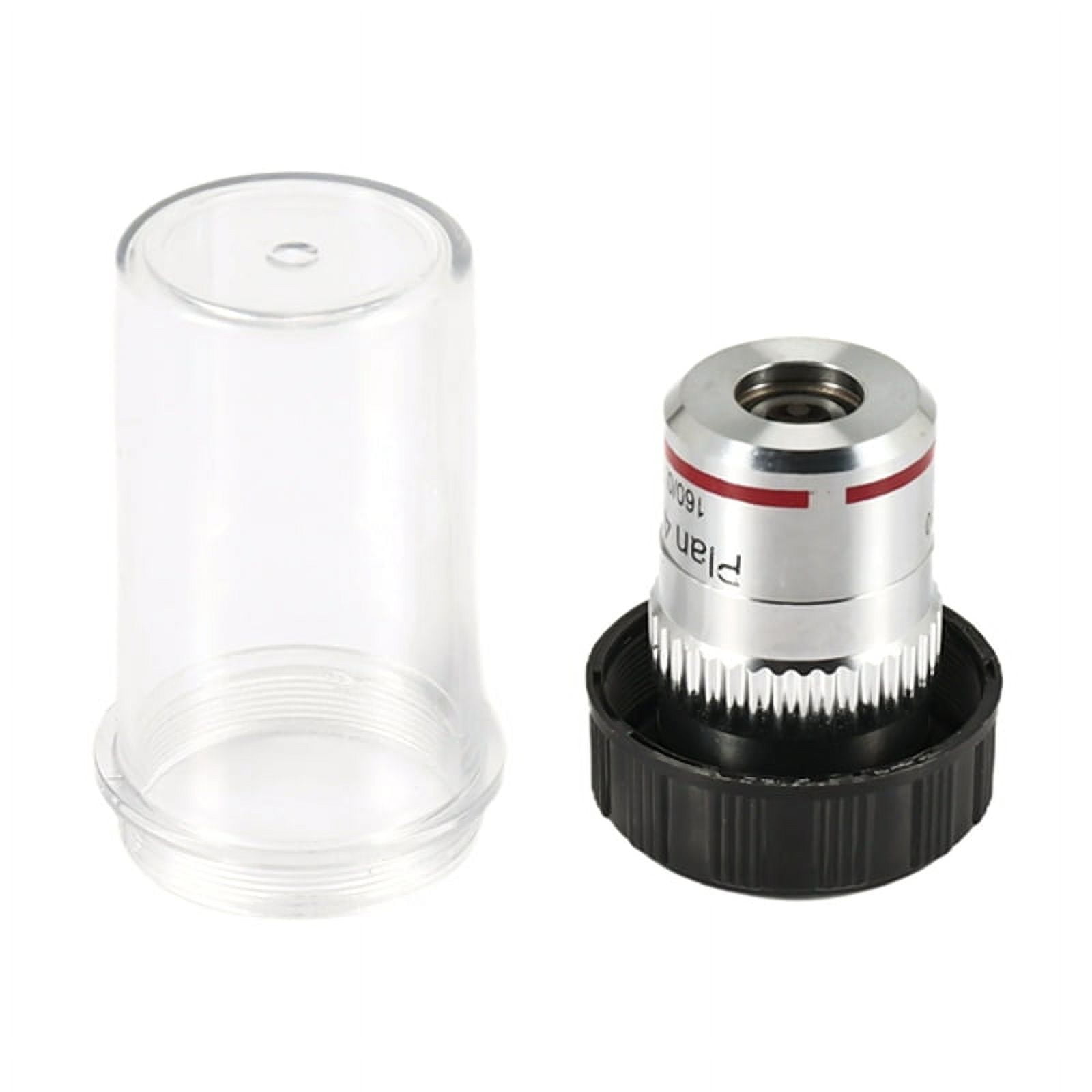 Microscope Plan Achromatic Objective Lens 4X Biological Metallurgical ...