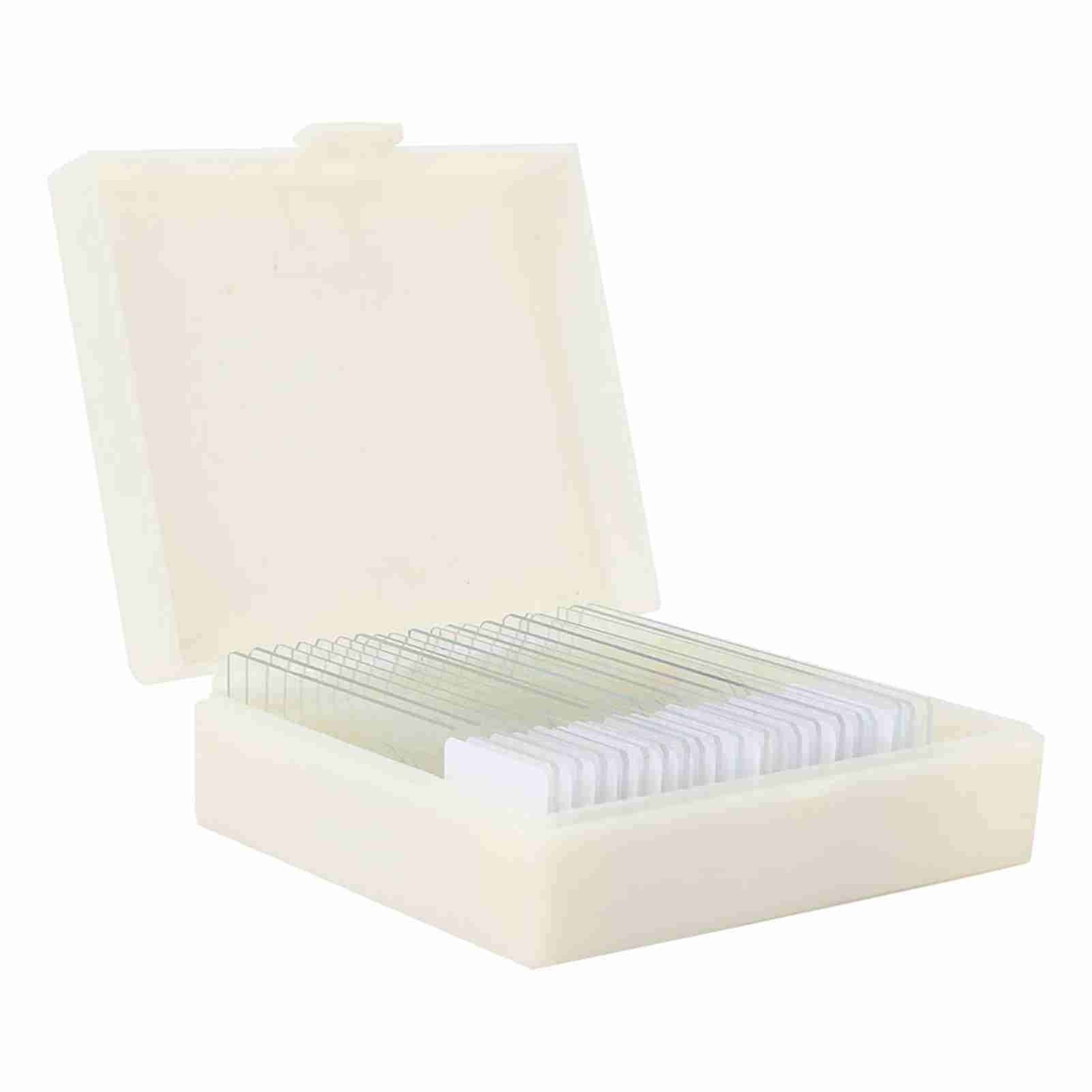 Microscope Slide, 20Pcs Biology Slide Made Of High Quality Optical ...