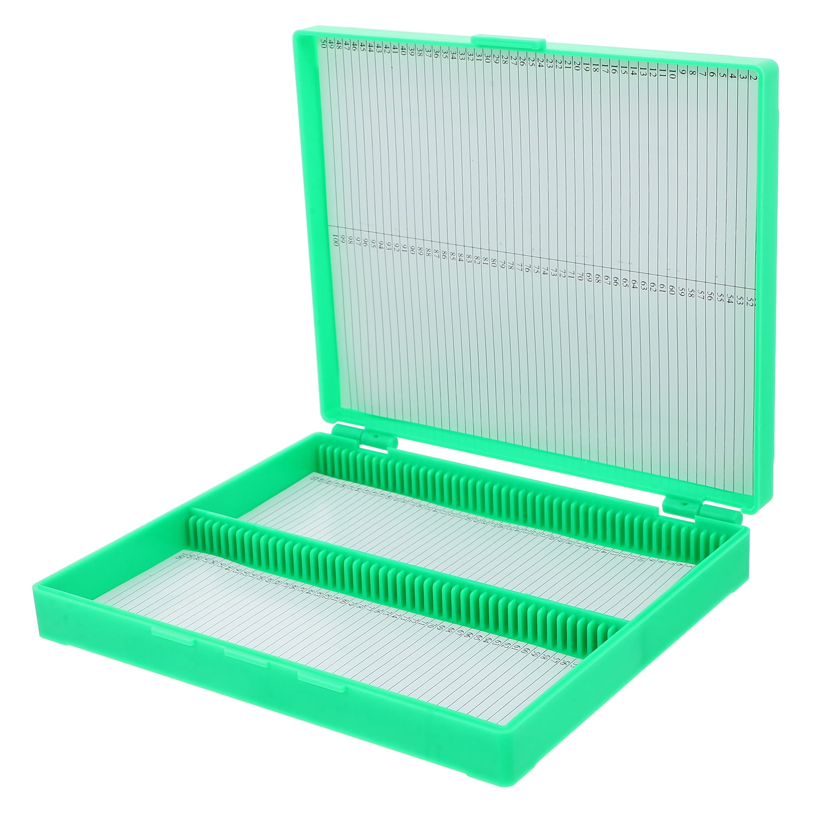 Microscope Slide Boxes Holds 100 Slides Slide Boxes Glass Slide ...