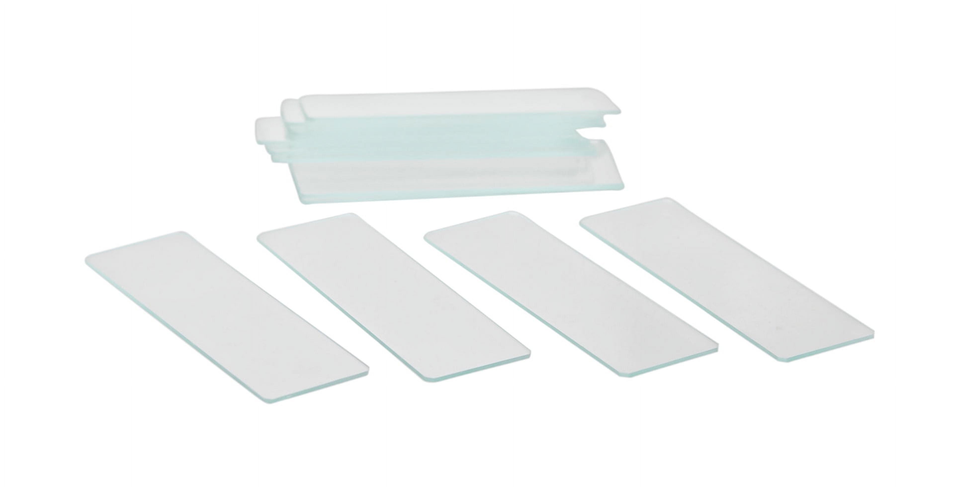 Microscope Slides, Glass, Size 75mm x 25mm. Pack of 12 Slides ...