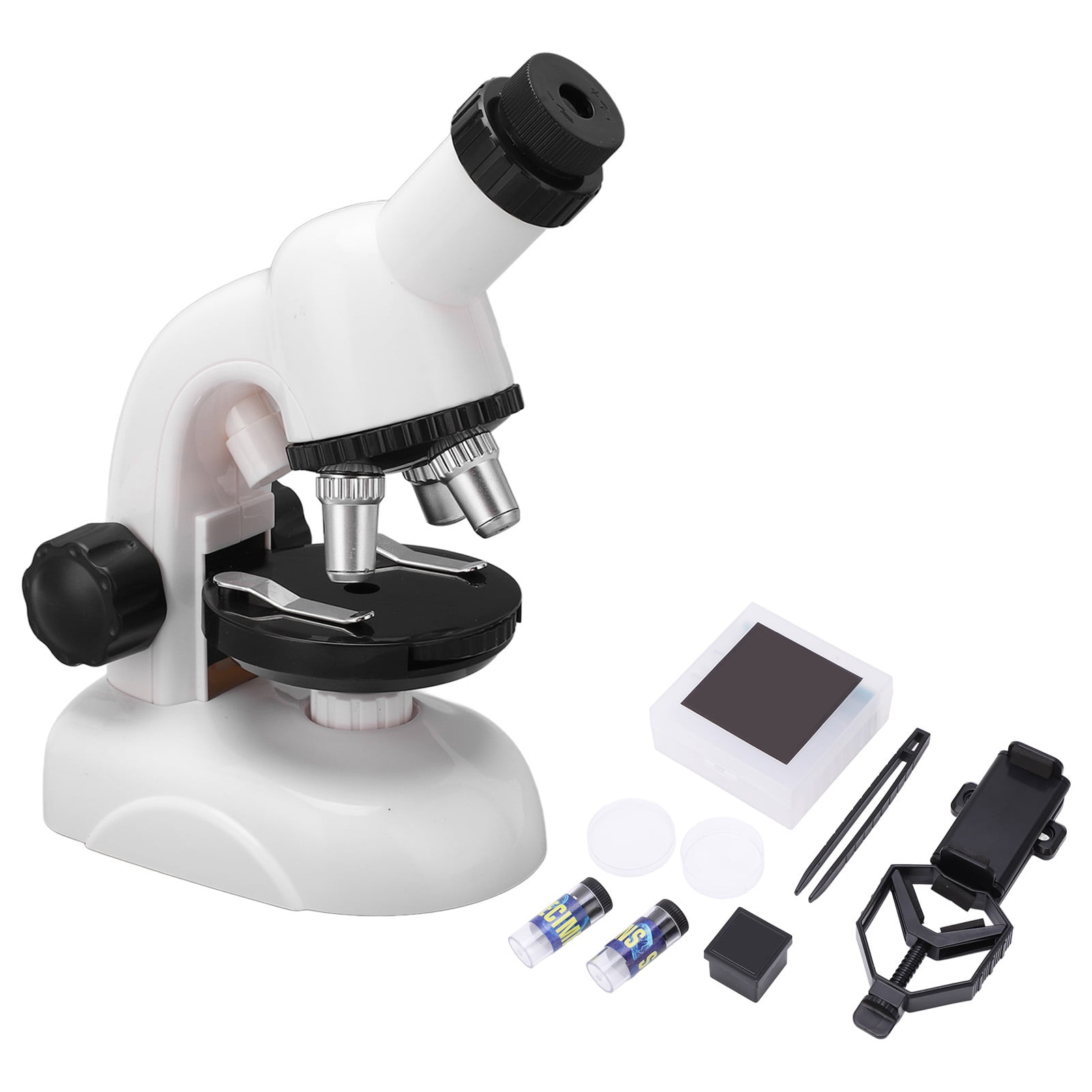 Microscope Toy White Biological Microscope Plaything Science ...