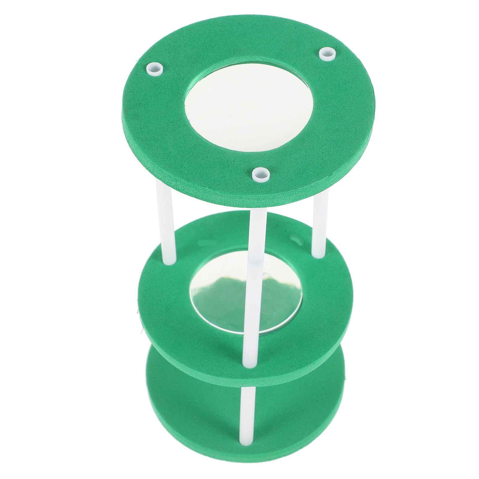 Microscope Toy for Kids DIY Science Props Model Green Plastic 16.50X7 ...