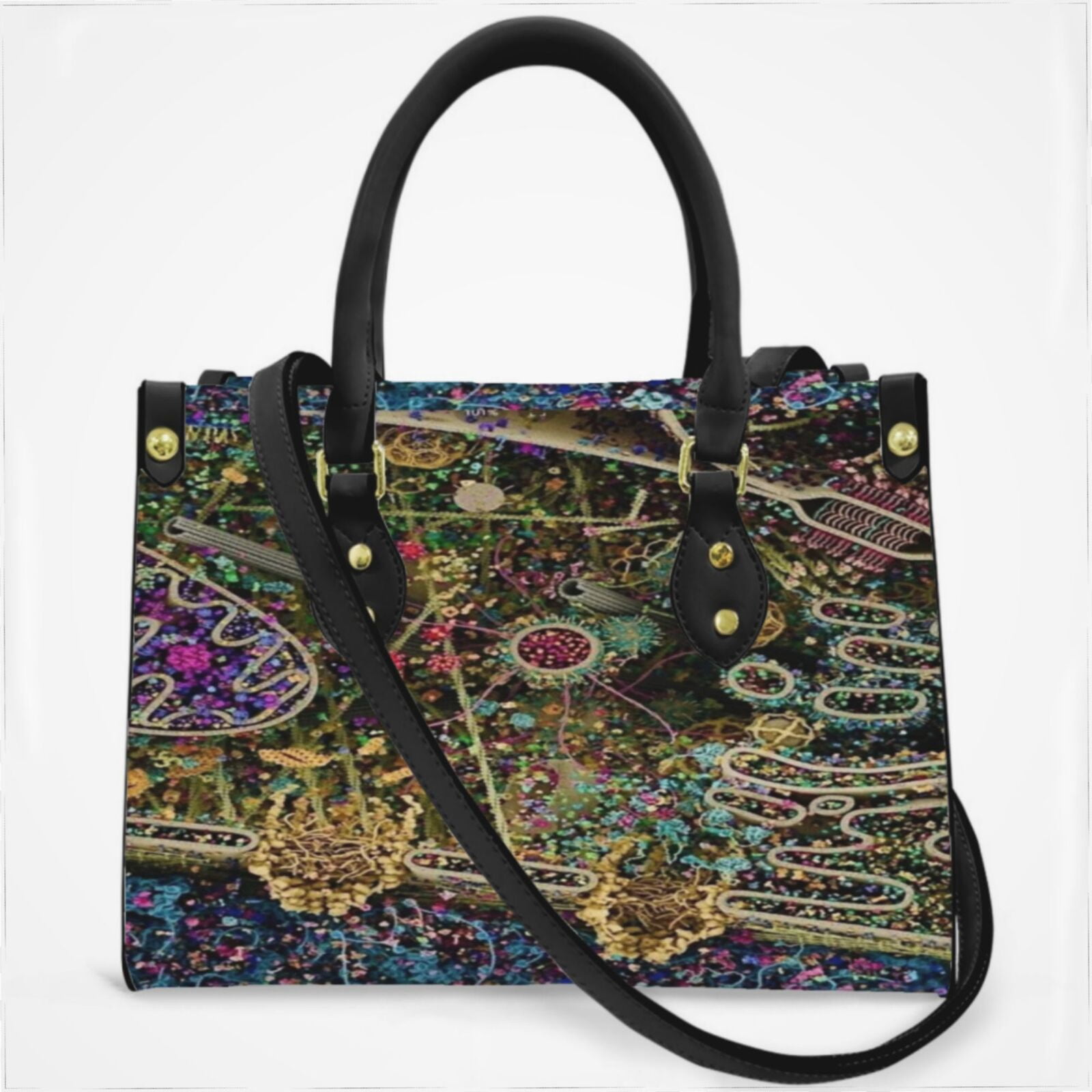Microscopic Organisms Cell Structure Cell Cross Body Bags For Women ...