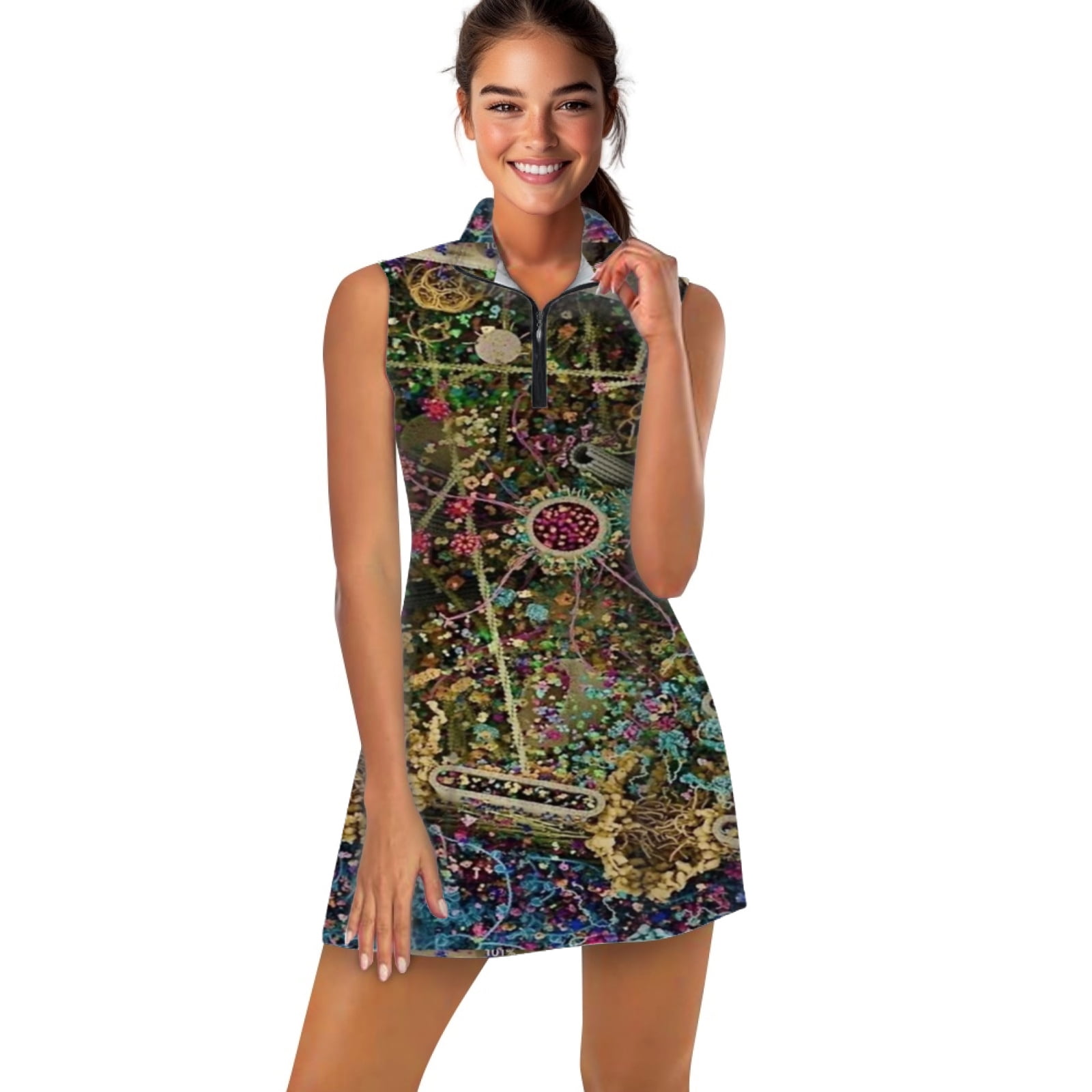 Microscopic organisms cell structure cell Sports Dresses Women Tennis ...