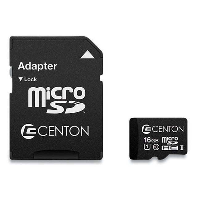 Microsdhc Memory Card With Sd Adapter, Uhs-I U1 Class 10, 16 Gb ...
