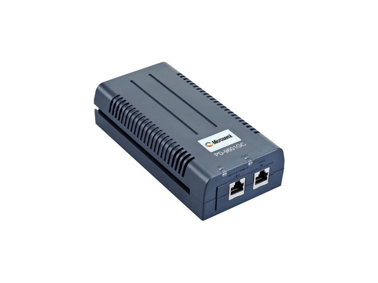 Microsemi 90W Single Port PoE Midspan for Network Access Point, IEEE ...