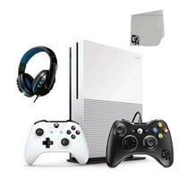 Restored Microsoft 234-00051 Xbox One S White 1TB Gaming Console 2 ...