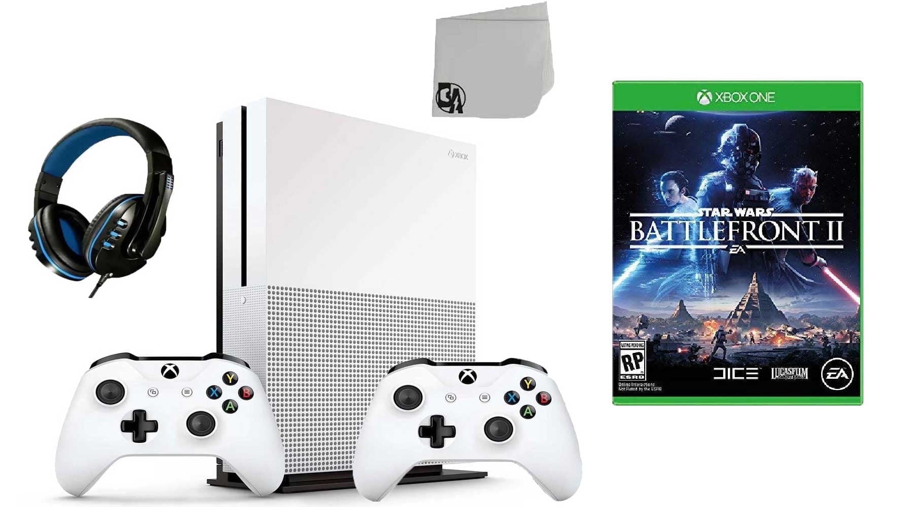 Pre-Owned Microsoft 234-00051 Xbox One S White 1TB Gaming Console with ...