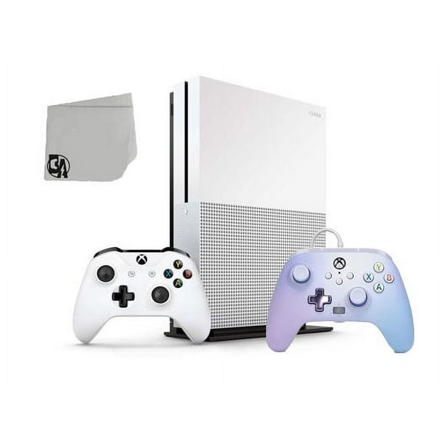 Microsoft 234-00051 Xbox One S White 1TB Gaming Console with Pastel ...