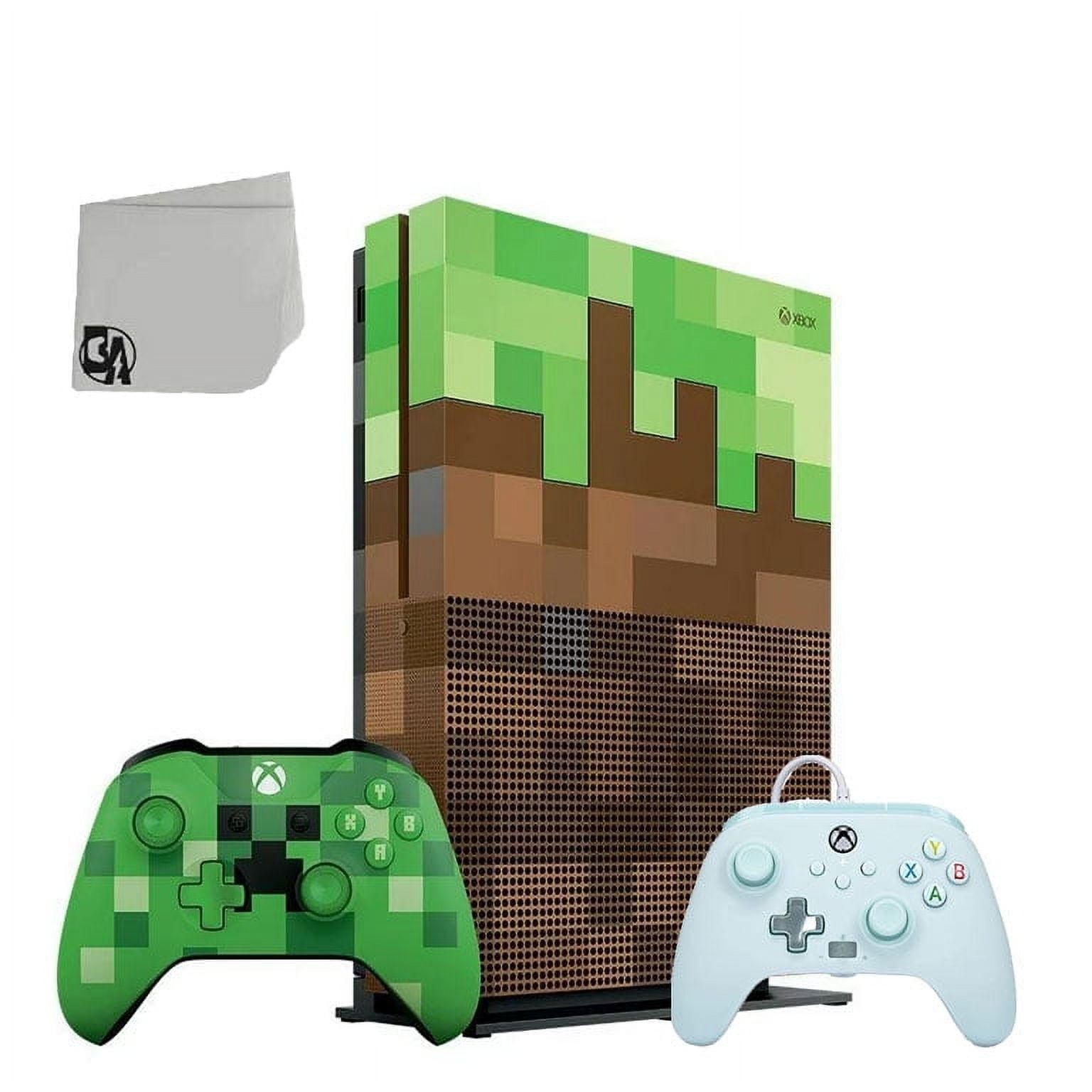 Pre-Owned Microsoft 23C-00001 Xbox One S Minecraft Limited Edition 1TB ...