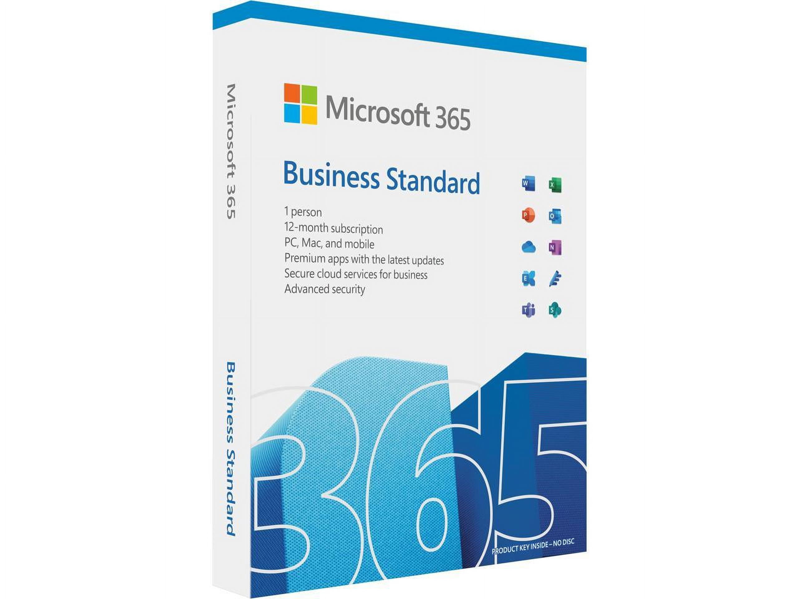 Microsoft 365 Business Standard 1 Year Subscription with Premium Office ...