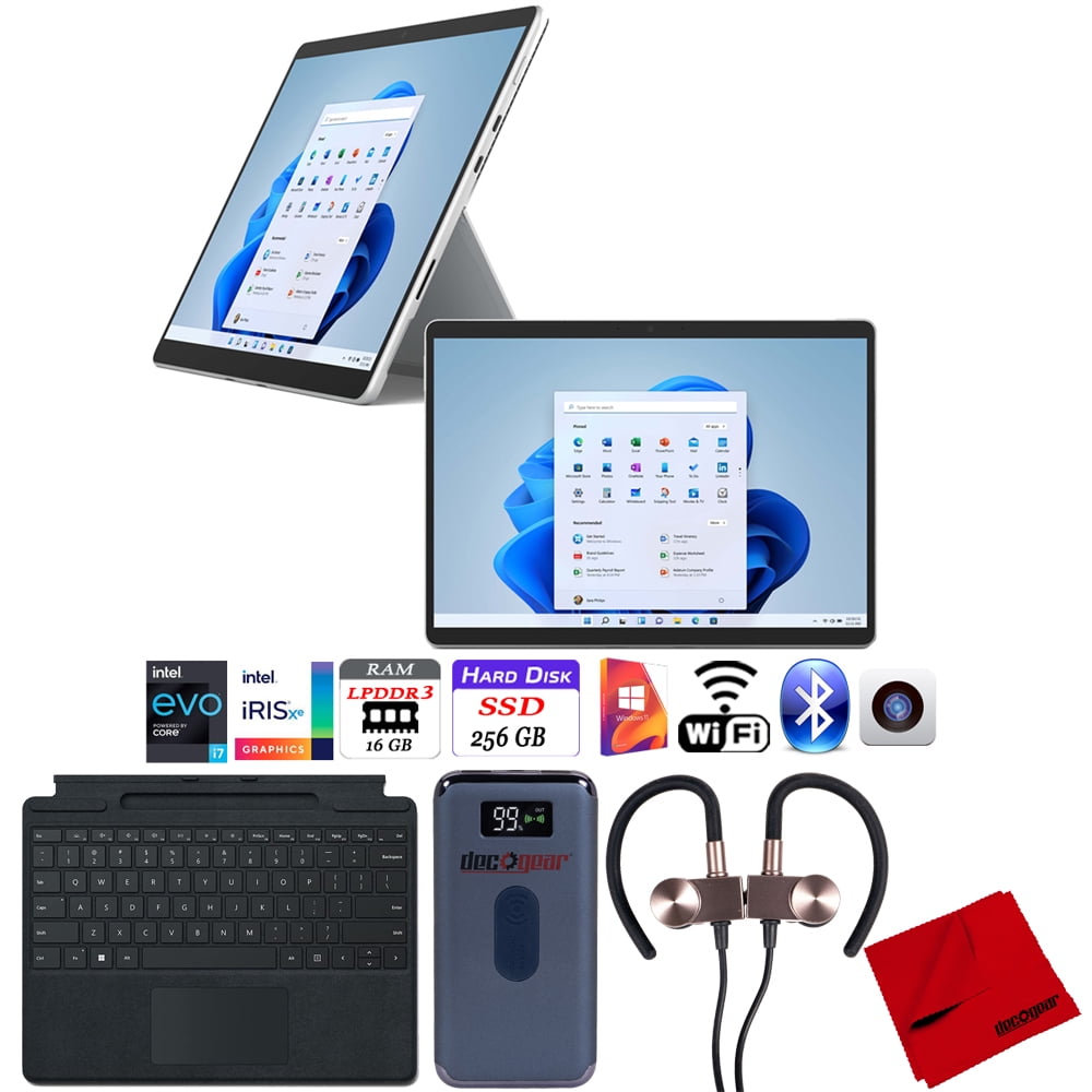 Microsoft 8PV 00001 Surface Pro 8 13" Touchscreen Intel i7-1185G7 16GB ...