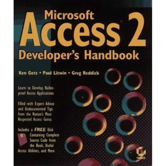 Pre-Owned Microsoft Access 2 Developer's Handbook (Paperback ...