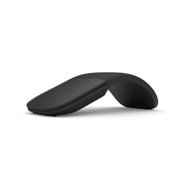 Microsoft® Arc Mouse, Black - Bluetooth Wireless - Walmart Business ...
