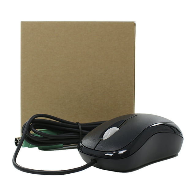 Microsoft Basic Optical Mouse Black Pack of Two - Wired USB - Optical ...