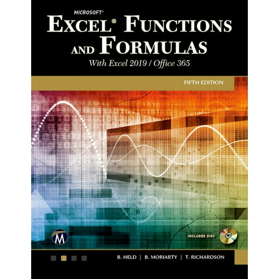 Microsoft Excel Functions and Formulas with Excel 2019/Office 365 ...