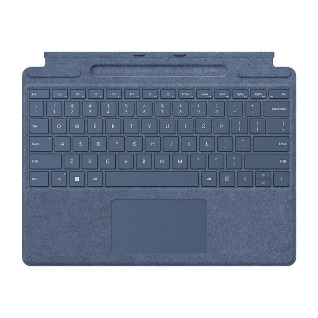 Microsoft LED Backlight Mini Wireless Surface Pro Signature Keyboard ...