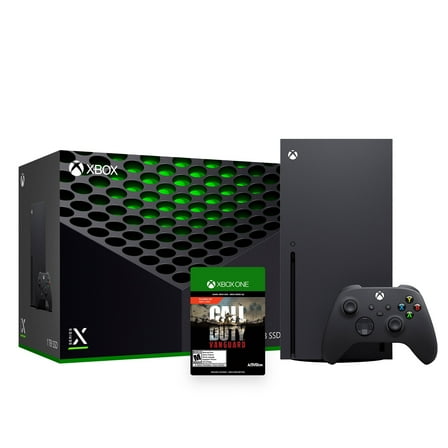 Walmart Xbox Series X Video Game Console, Black Bundle with 24 Months ...