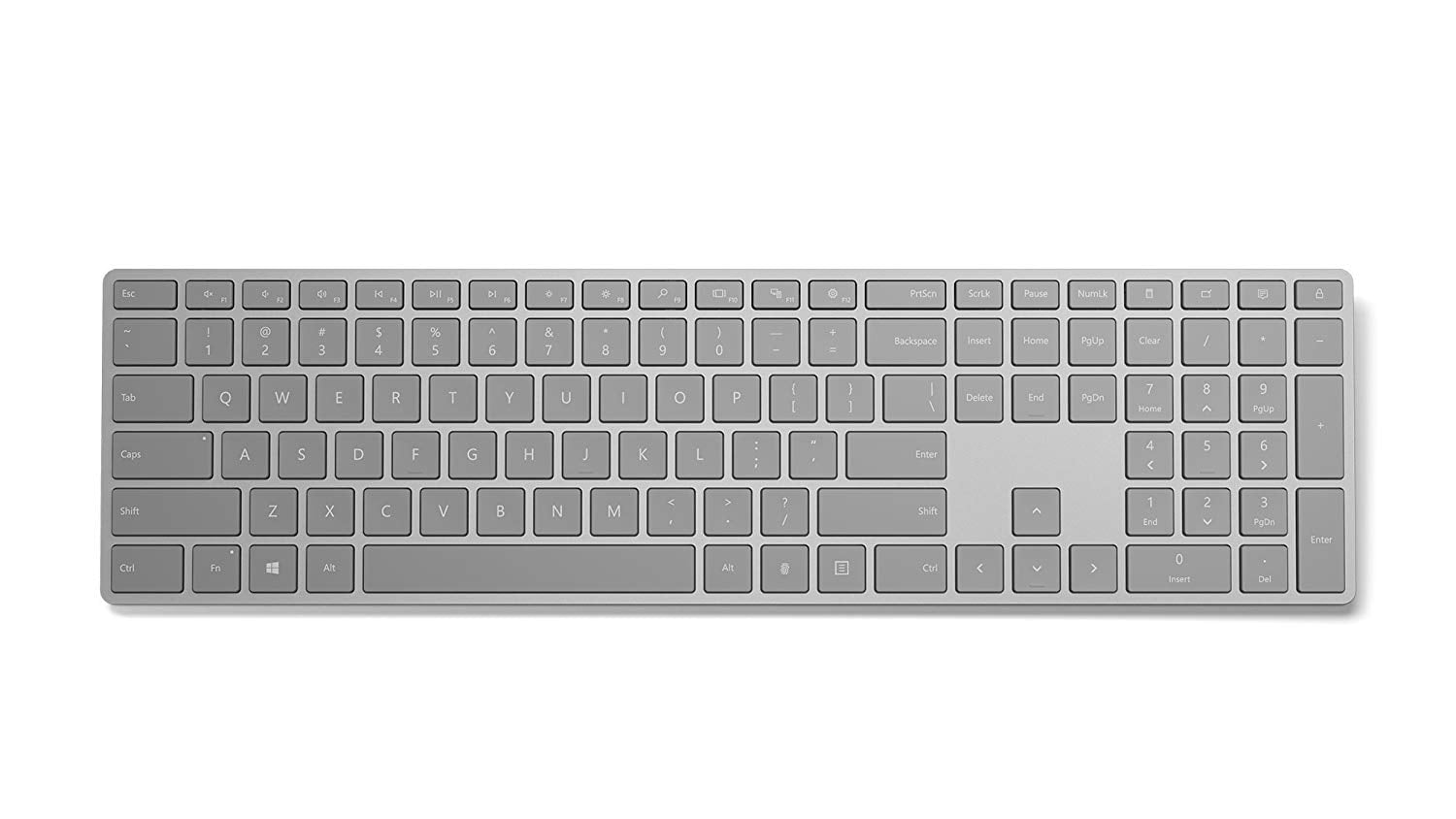Microsoft Modern Keyboard with Fingerprint ID - Walmart.com