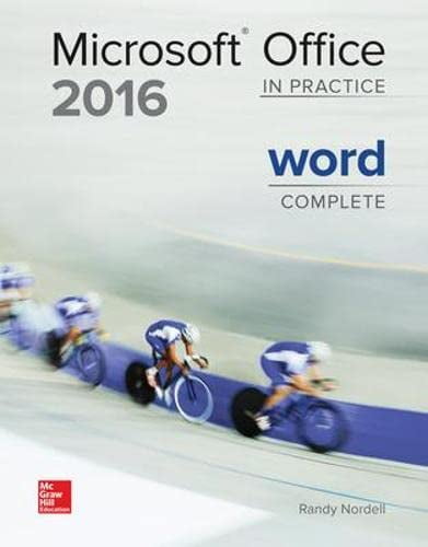 Pre-Owned Microsoft Office Word 2016 Complete: In Practice - Walmart.com