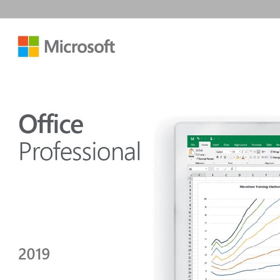 Microsoft Office 2019 Pro Plus, 64-Bit DVD, Word, Excel, PowerPoint ...