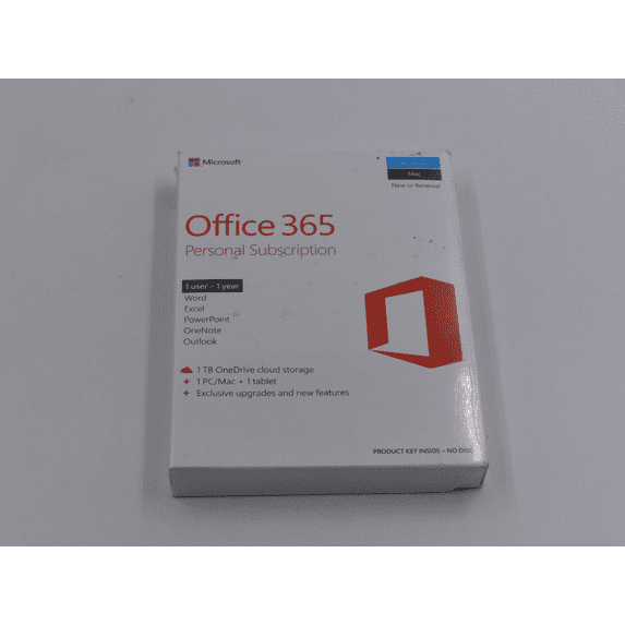 Microsoft Office 365 Personal Subscription Software SKU-QQ2-00673 with ...