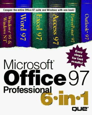 Pre-Owned Microsoft Office 97 Professional 6 in 1 (Paperback ...