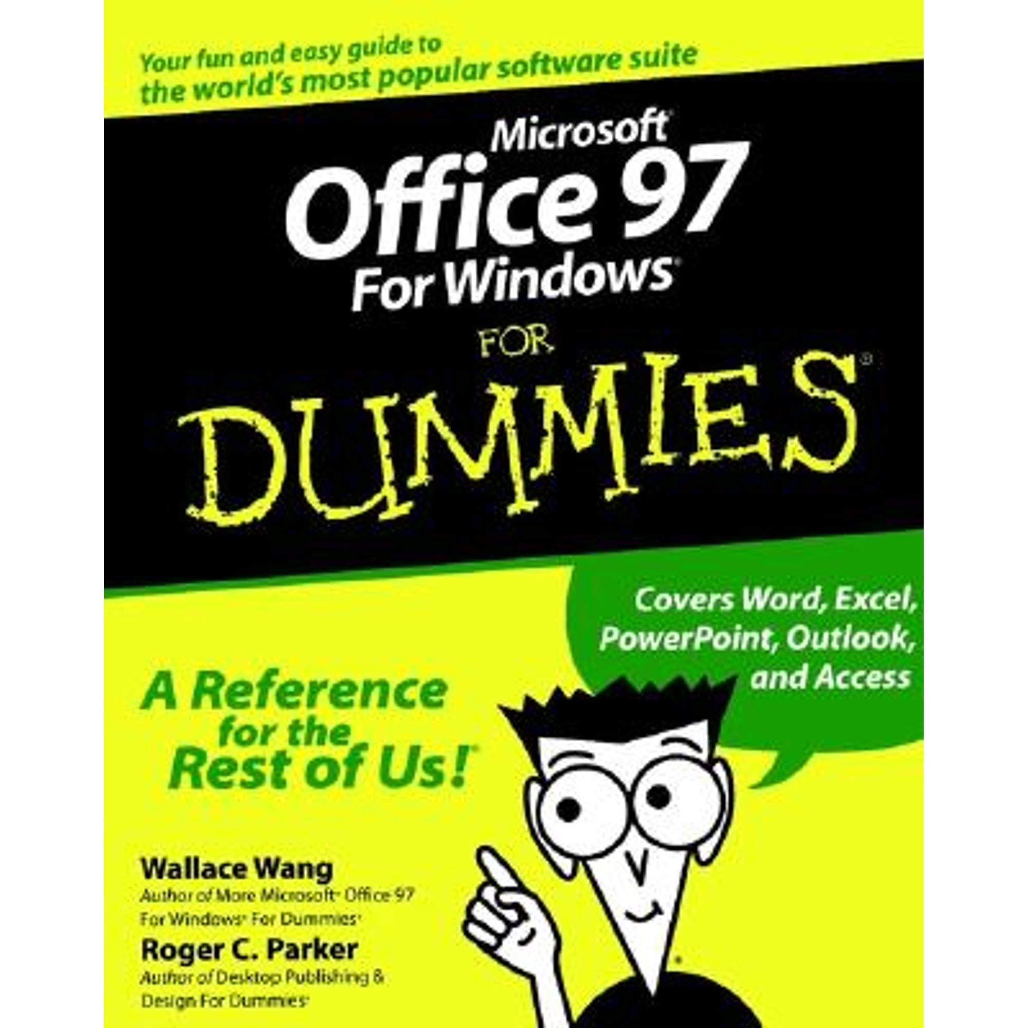Microsoft Office 97 Windows for Dummies (Paperback) by Wallace Wang ...