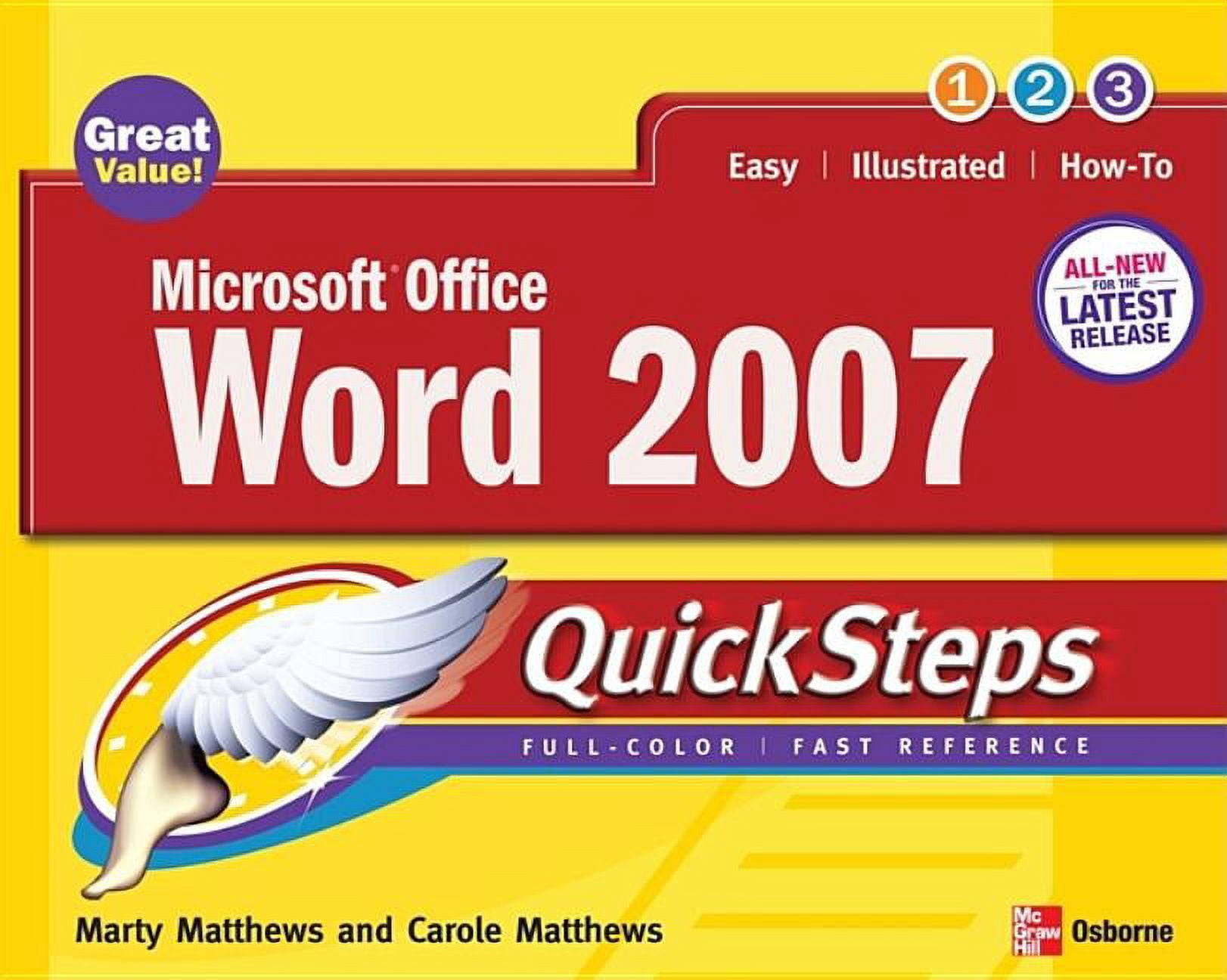 Microsoft Office Word 2007 Quicksteps - Walmart.com