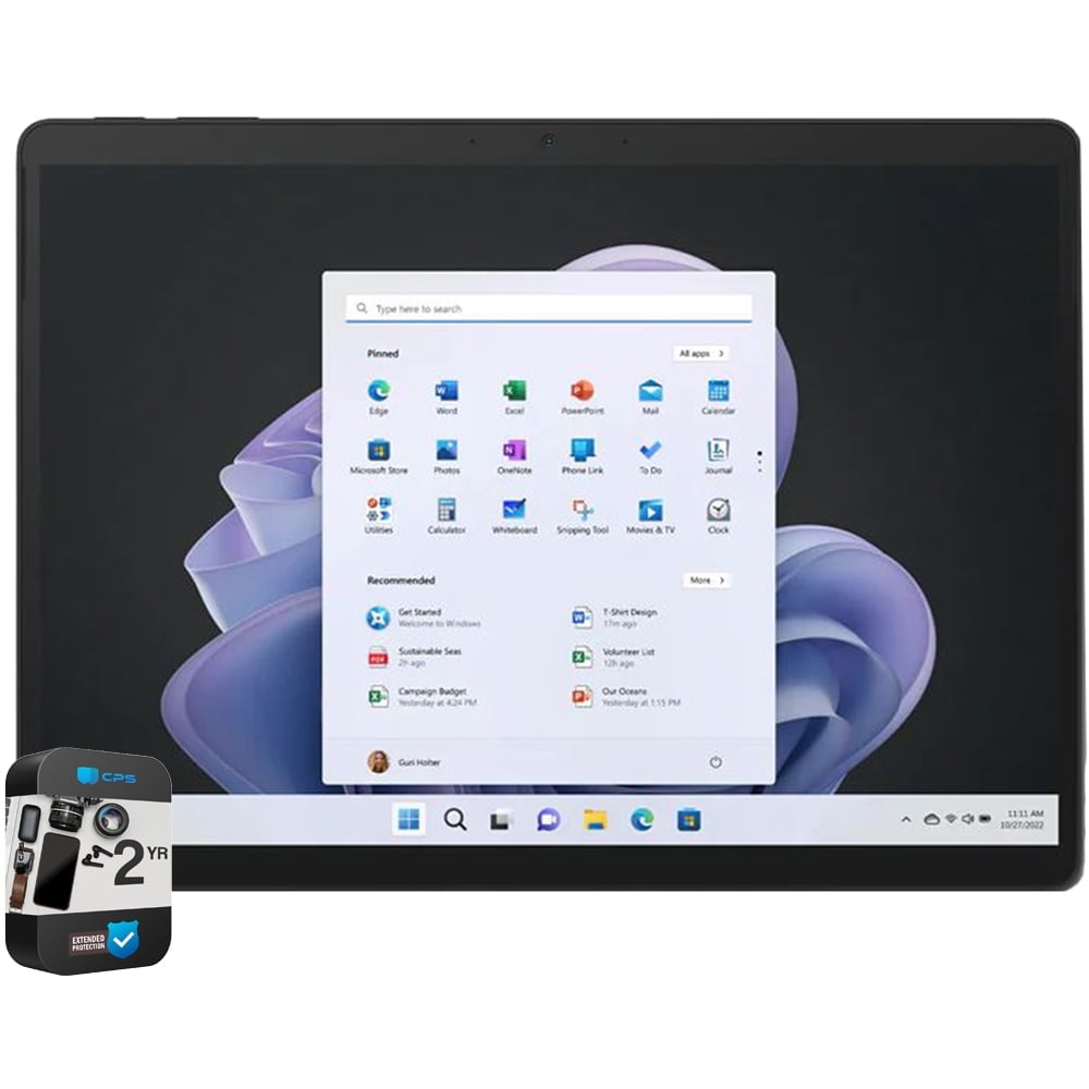 Microsoft QIL-00018 Surface Pro 9 13" Touch Tablet, Intel i7, 16GB ...