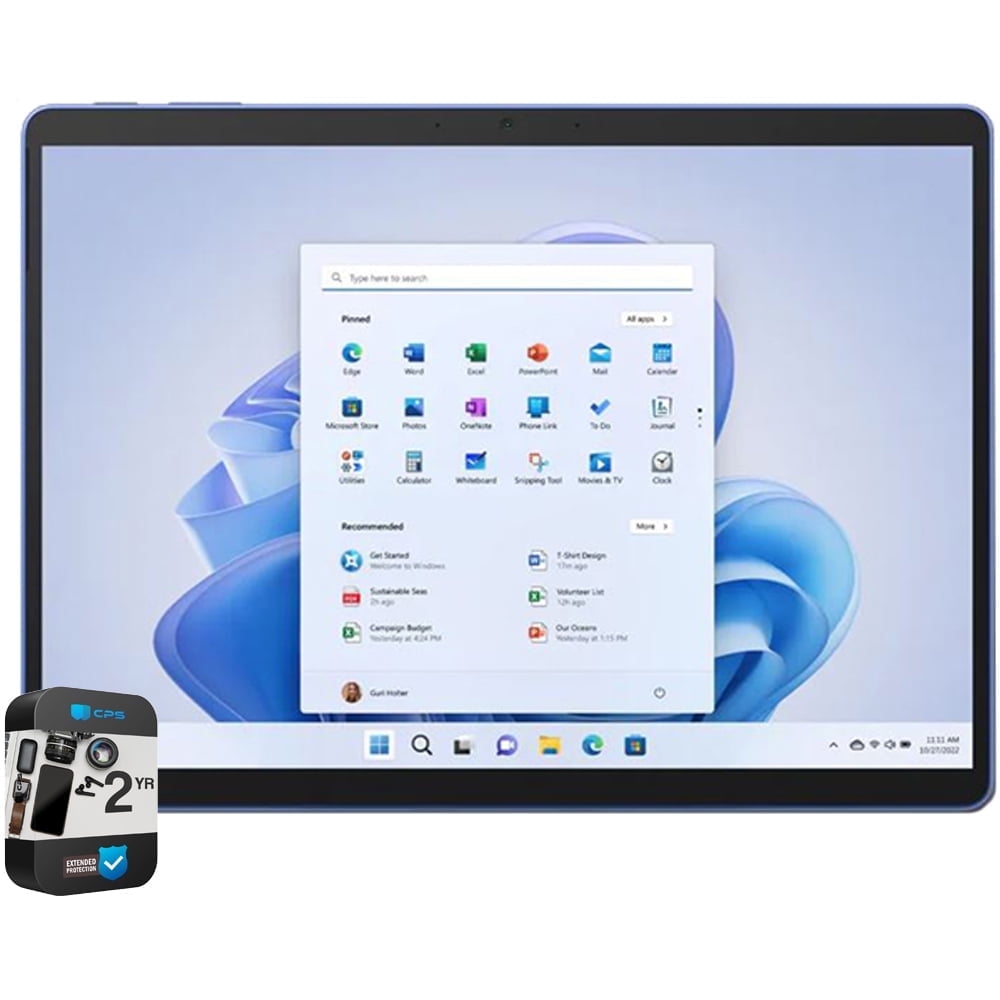 Microsoft QIL-00035 Surface Pro 9 13" Touch Tablet, Intel i7, 16GB ...