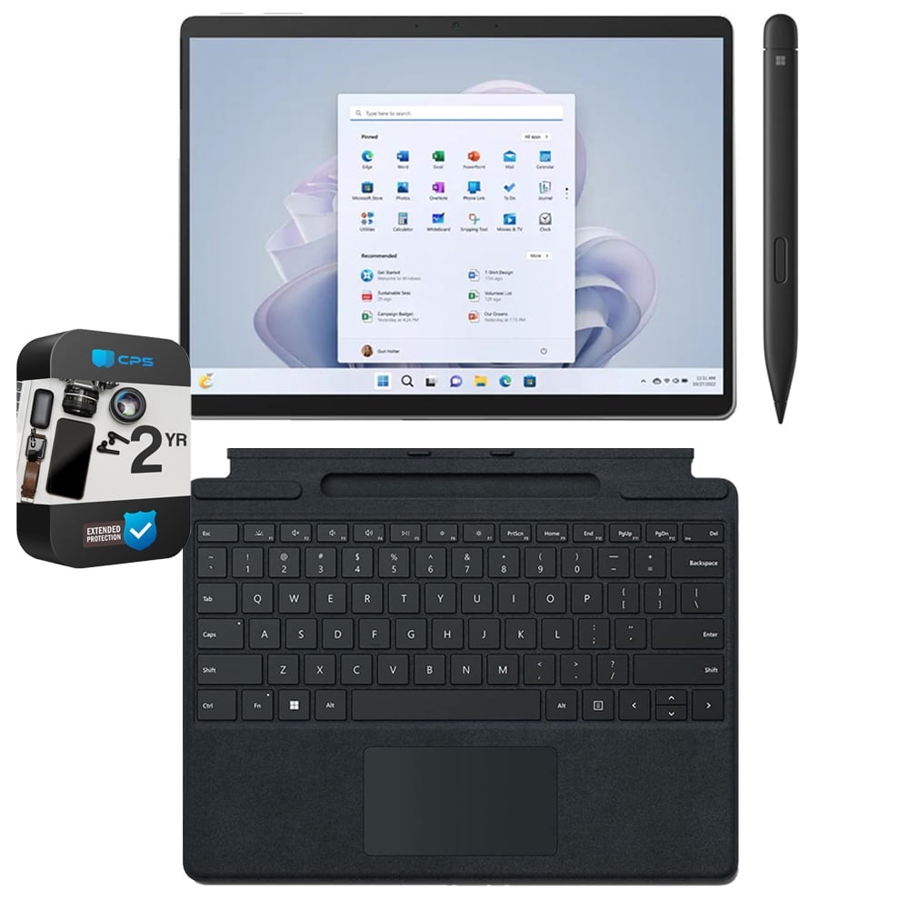 "Microsoft Surface Pro 9 5G, 13"" Touch Tablet, 8GB/256GB, Platinum ...