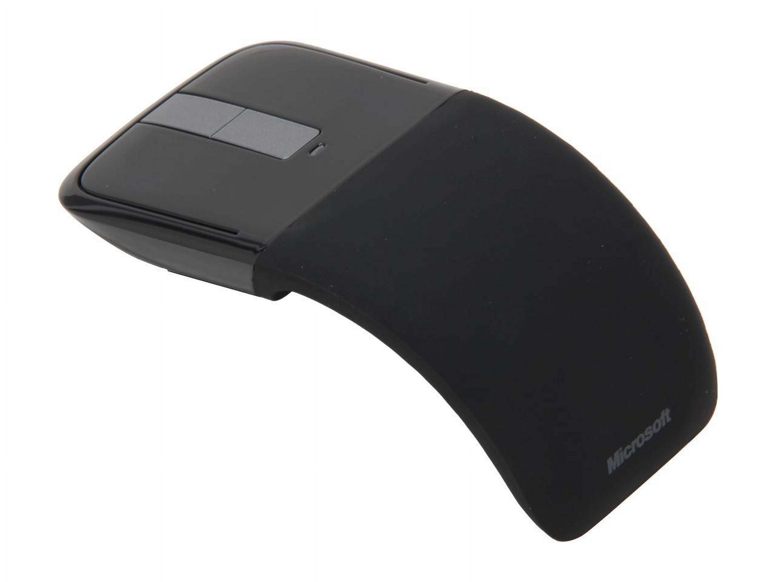 Microsoft RVF-00052 Arc Wireless USB Touch Mouse - Black - Walmart.com