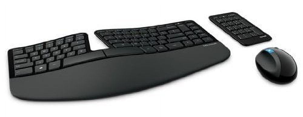 Microsoft Sculpt Ergonomic Natural Wireless Combo with USB Keyboard ...