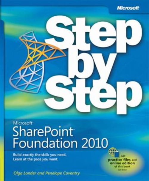 Pre-Owned Microsoft SharePoint Foundation 2010 - Step by Step - reference book - English ...